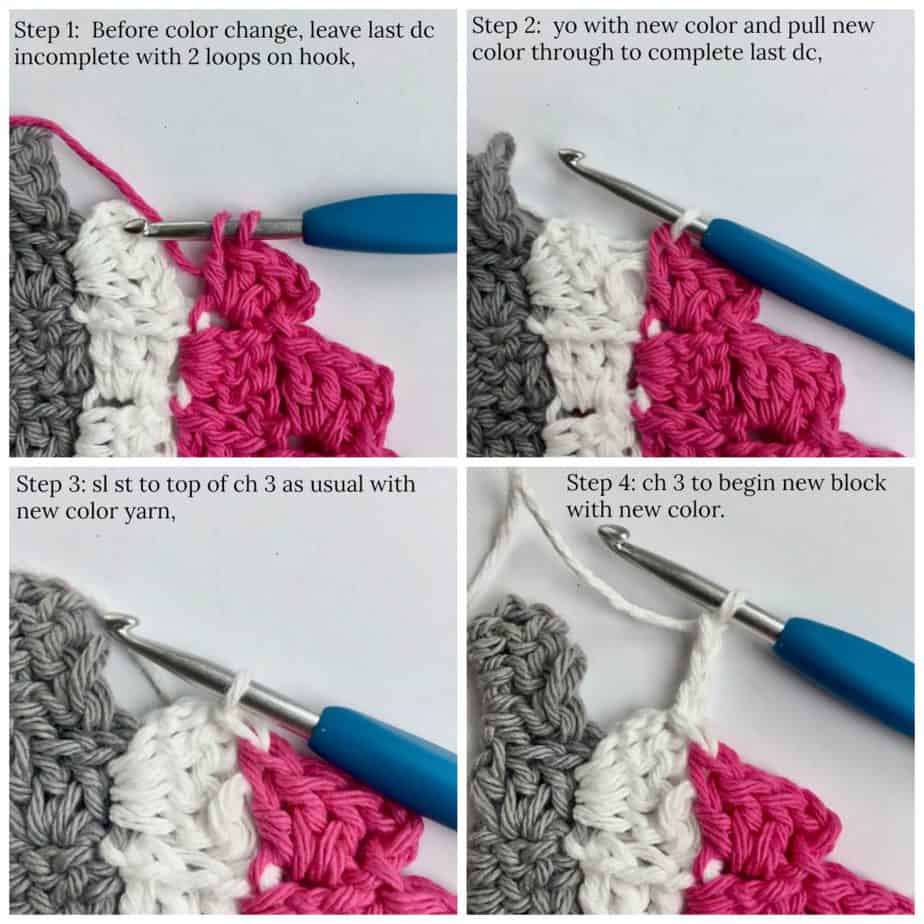 Change Colors in C2C (Corner to Corner) Basics Photo & Video Tutorial