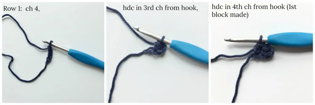 Mini C2C (Corner to Corner) HDC Photo & Video Tutorial