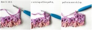 Easy Lace Clusters Crochet Stitch Tutorial - Nana's Crafty Home