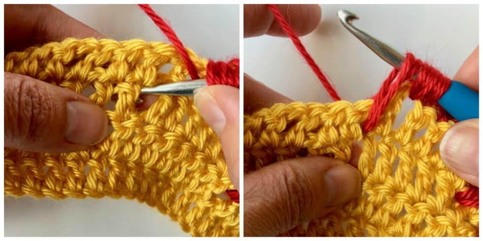 Extreme Drop Leaf Crochet Stitch Photo and Video Tutorial | Nana's ...