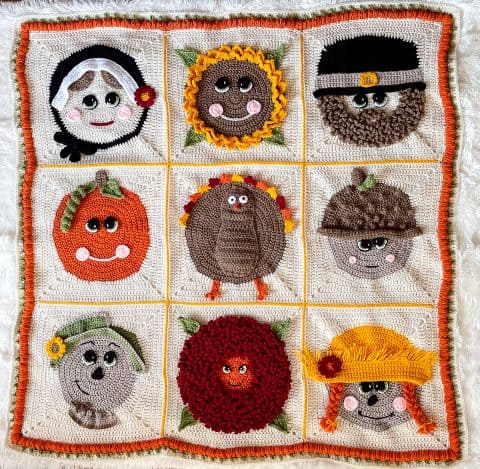 Panda Crochet Square | Wildlife Animal Square CAL Part 1