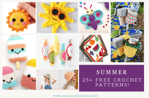 25+ Summer Crochet Patterns | Sunny Summer Crochet Designs!