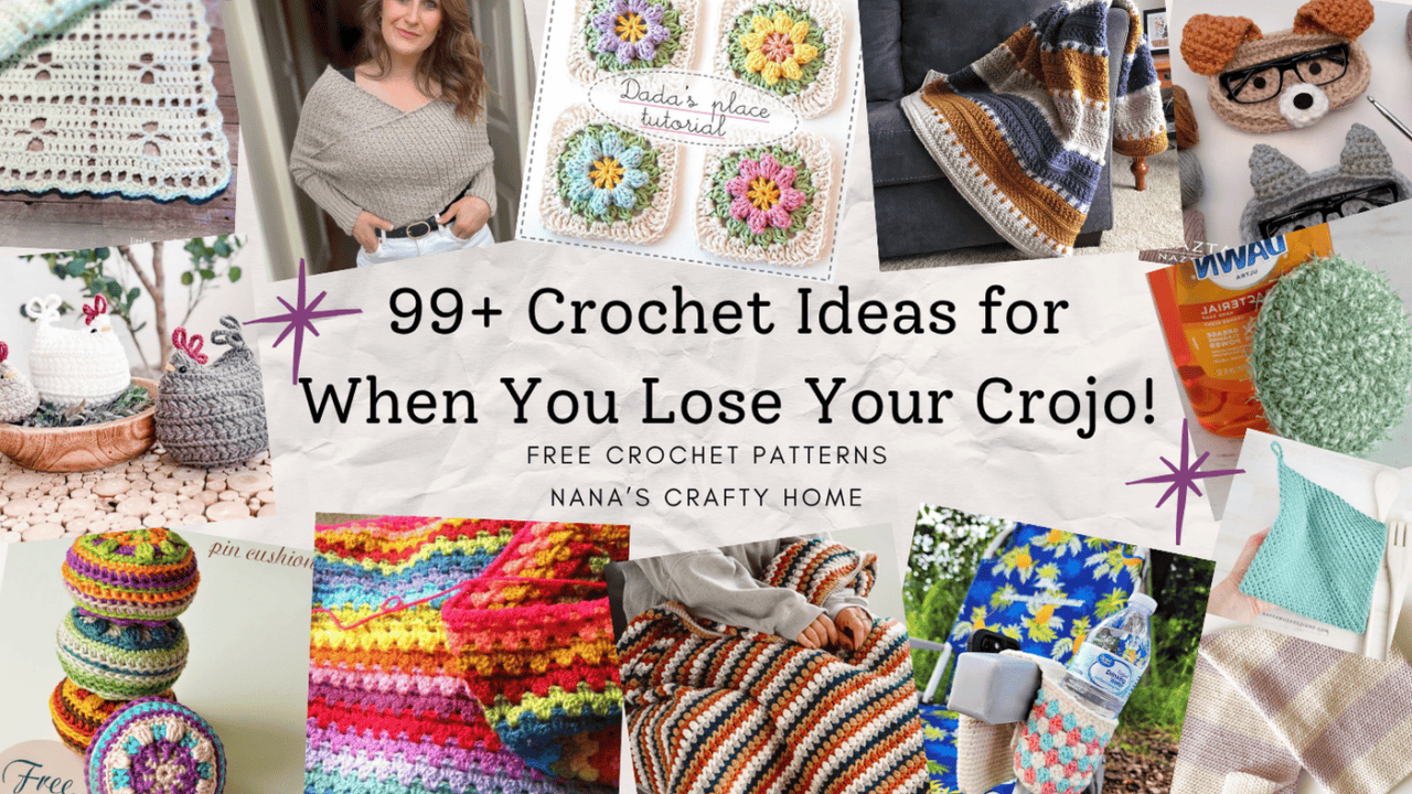 Crochet Ideas for When You Lose Your Crojo